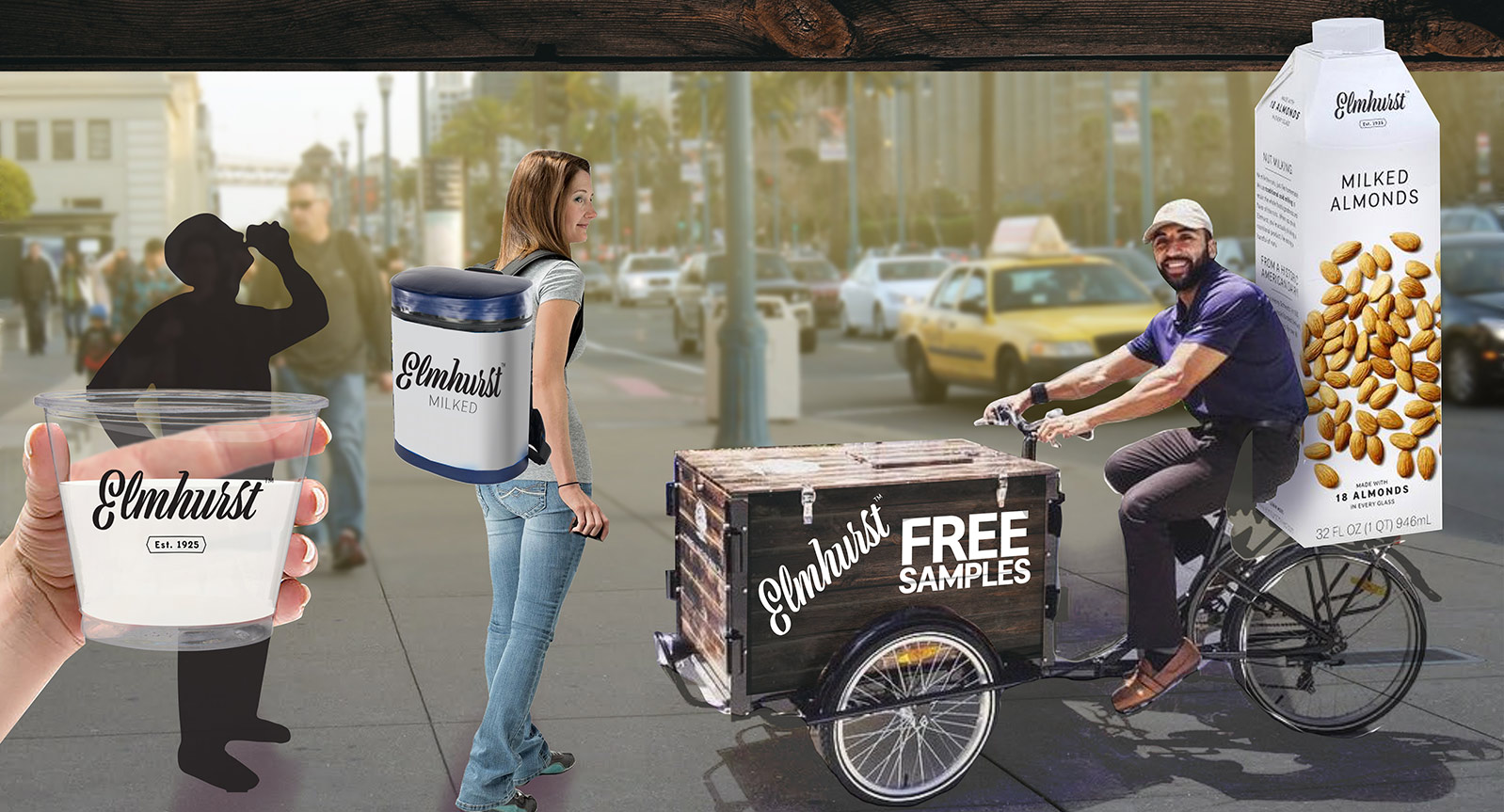 Guerrilla Marketing Sampling Team and Trike - Morse Design