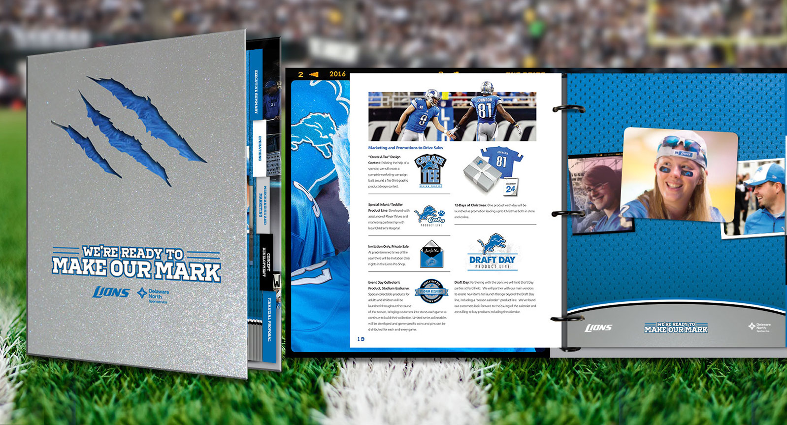 Diecut Box Packaging Design for Football Team and Store Logos - Morse ...
