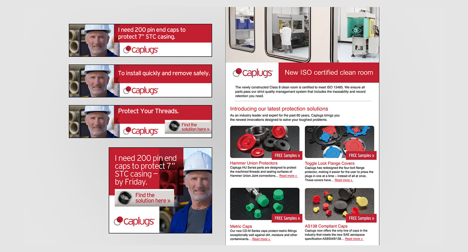 Industrial Group Product Sales Email Campaign Design - Morse Design